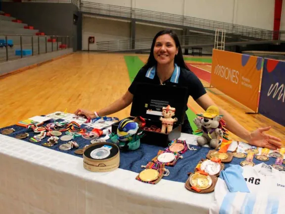 Mariela Delgado dio una charla a jóvenes deportistas misioneros ...