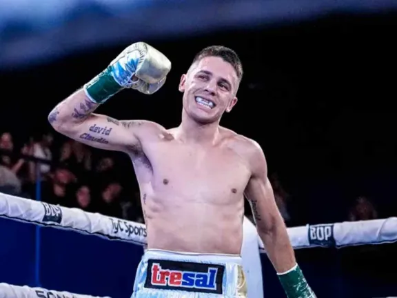 Alan Crenz y un nuevo KO para ser el campeón latino superligero FIB ...
